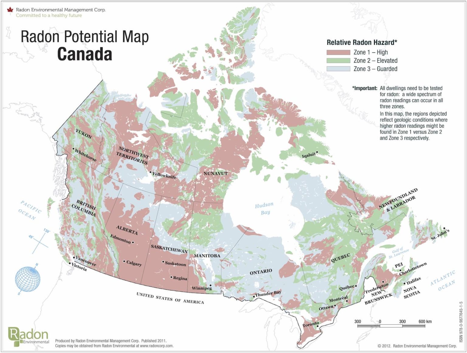 Alberta Radon Levels -We're at risk! Please Share!