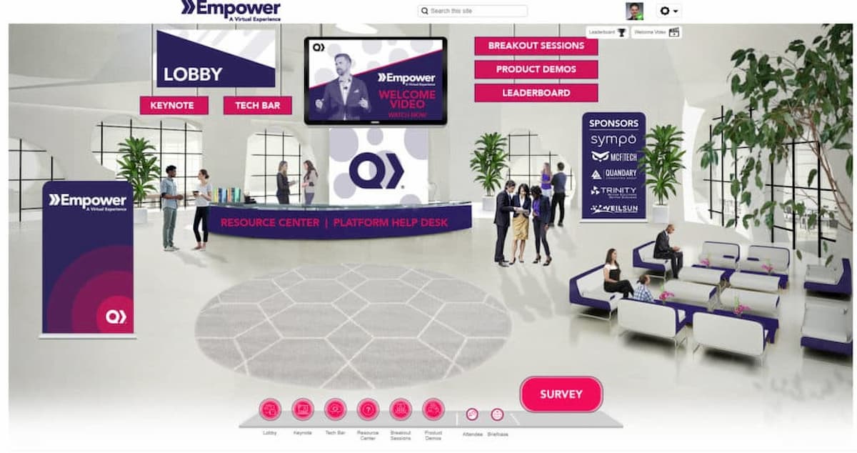 Networking Via Virtual Conferences - AnySkill Flex-Consulting